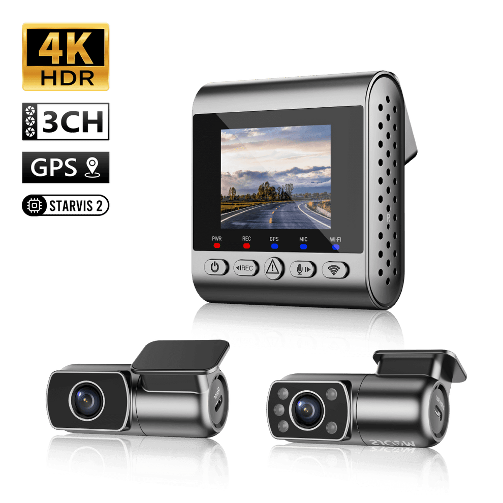 M60 Car Dash Camera Front and Rear – sjcamstores