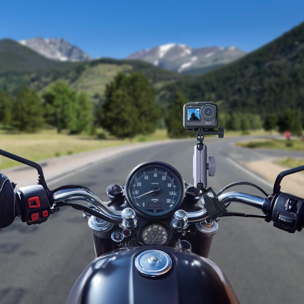 Motorcycle Handlebar Mount – sjcamstores